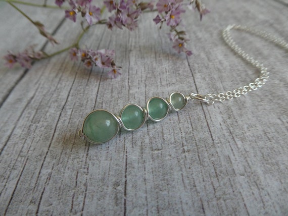 Green aventurine jewelry store