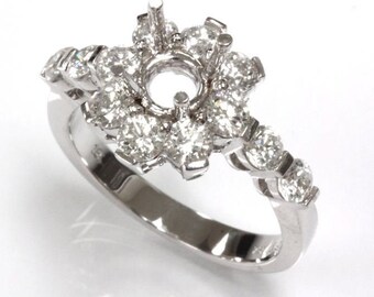 Flower Ring Setting - Etsy