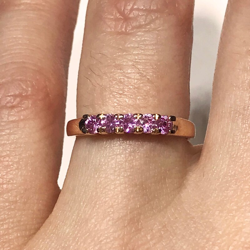 Pink Gold Rings - Etsy