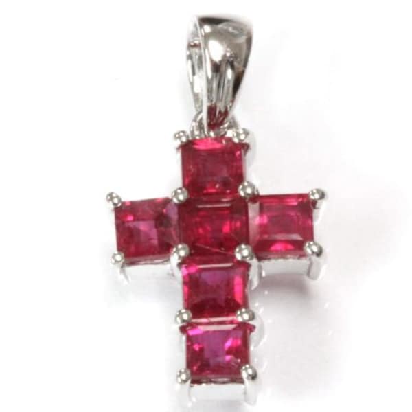 Real Ruby Necklace - Etsy