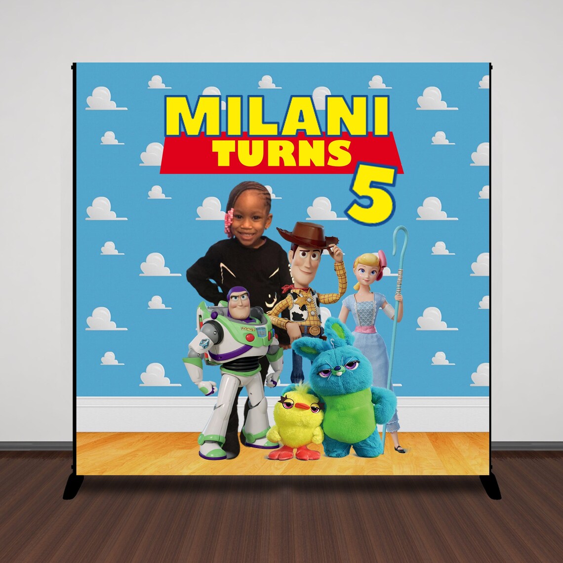 Custom Toy Story Backdrop Custom Printed Toy Story Vinyl | Etsy