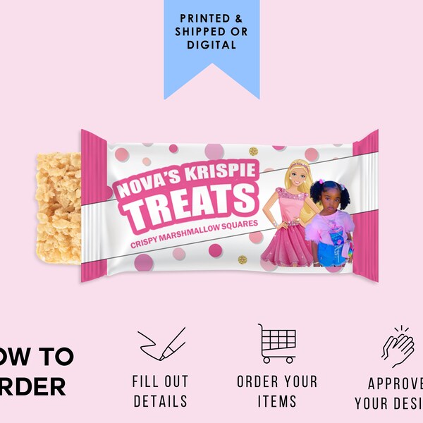 Barbie Printable Wrapper - Etsy