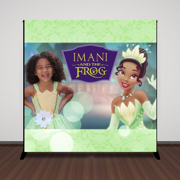 Custom Princess and Frog Backdrop - Etsy
