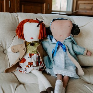 Penelope- Handmade Cloth Doll - Etsy