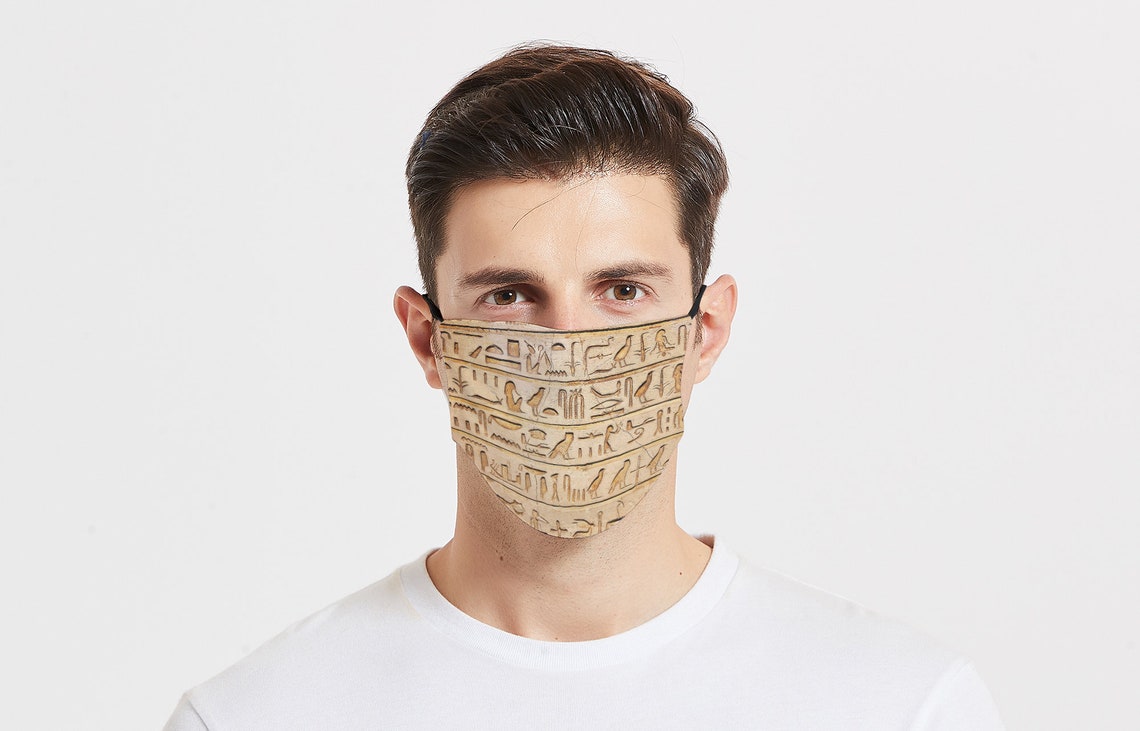 Pharaoh Face Mask / Eye of Horus Mask / Egypt Mask / Egyptian - Etsy