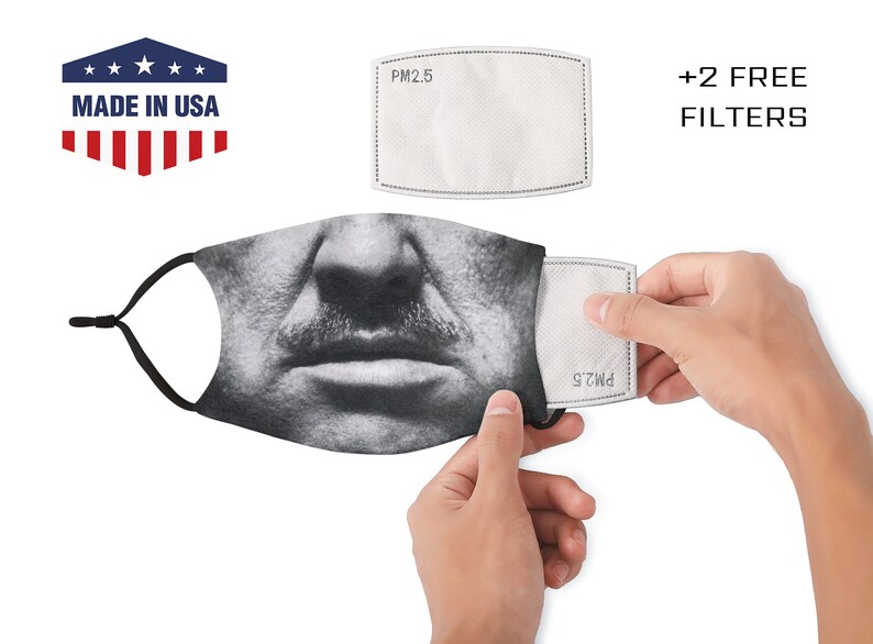 Mafia Mask / Godfather Movie Mask / Gangster Face mask / | Etsy