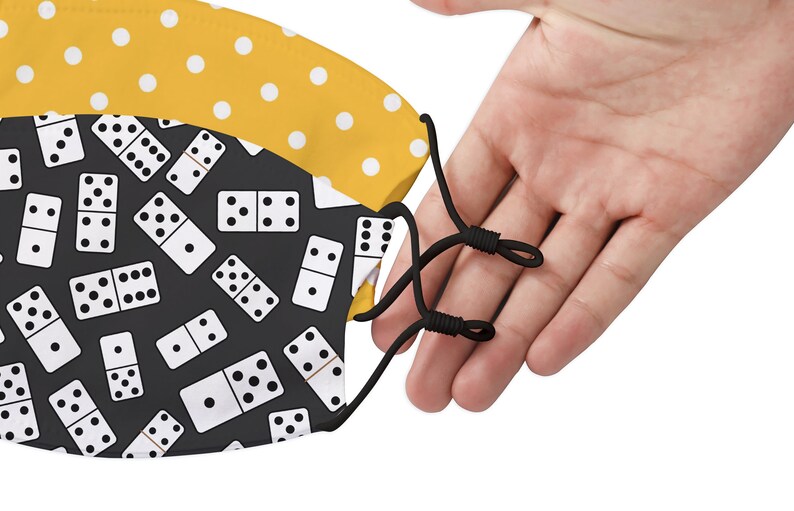 Domino Face Mask / Domino Player Gift / Dominoes Mask / Domino | Etsy