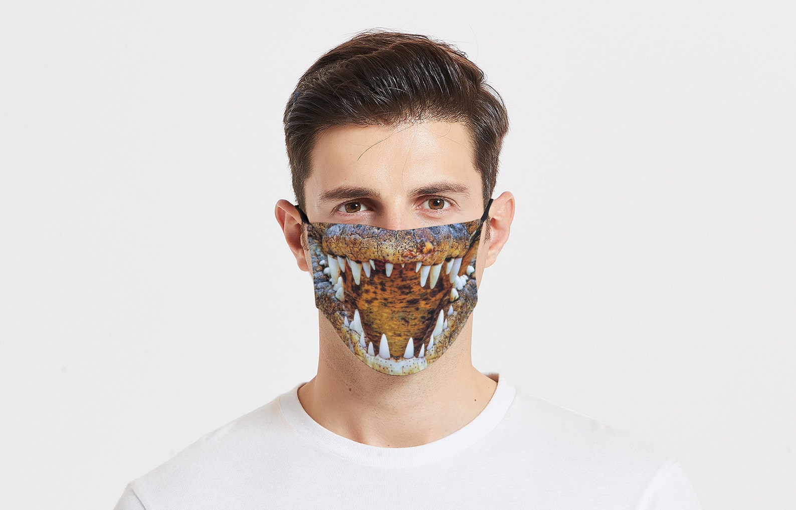 Alligator Face Mask / Crocodile Face Mask Adults / Animal Face | Etsy