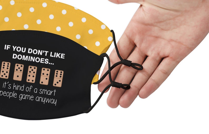 Domino Face Mask / Domino Player Gift / Dominos Mask / Domino | Etsy