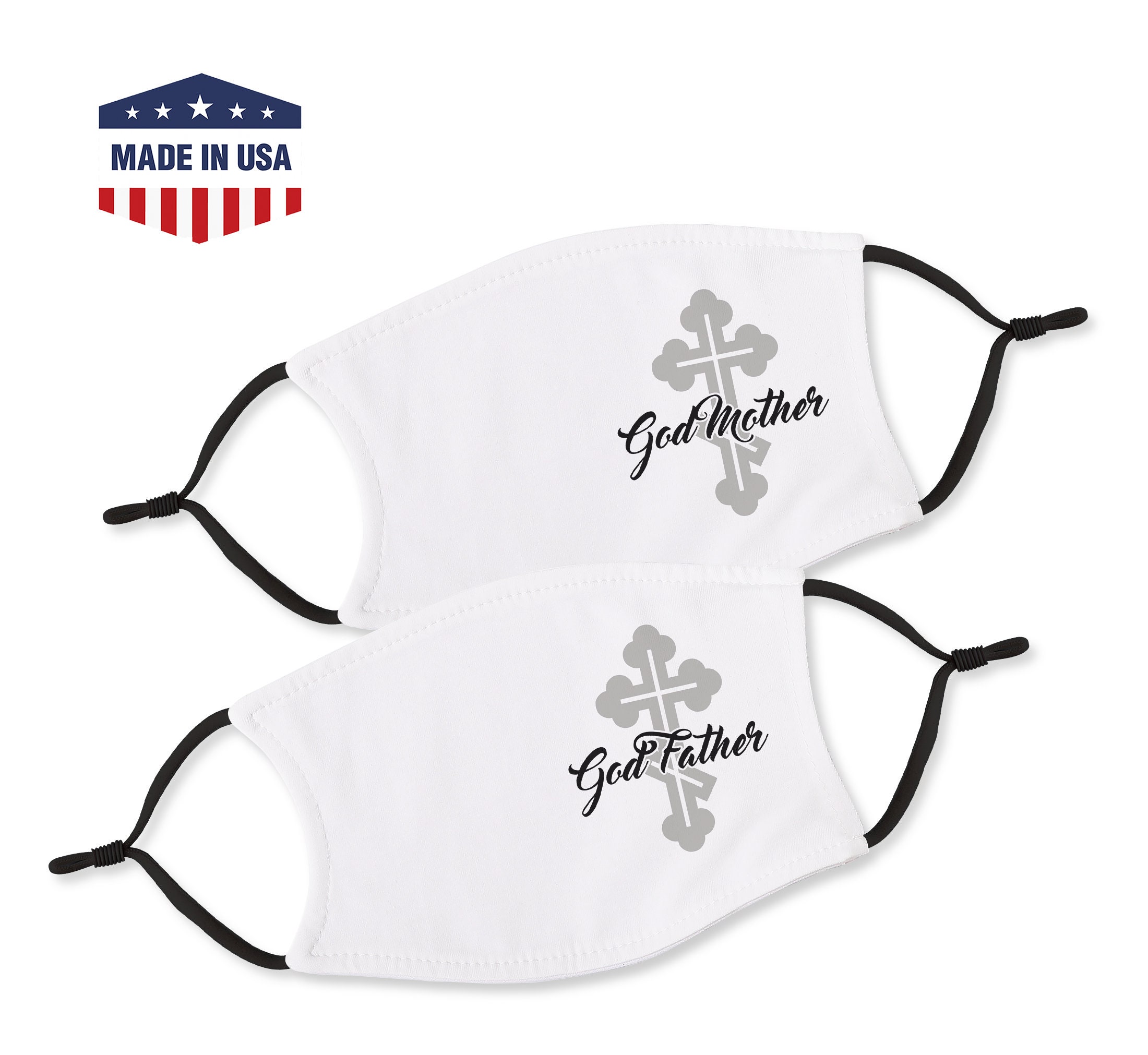 Godmother Mask / Godfather Mask / Baptism Face Mask / Orthodox | Etsy