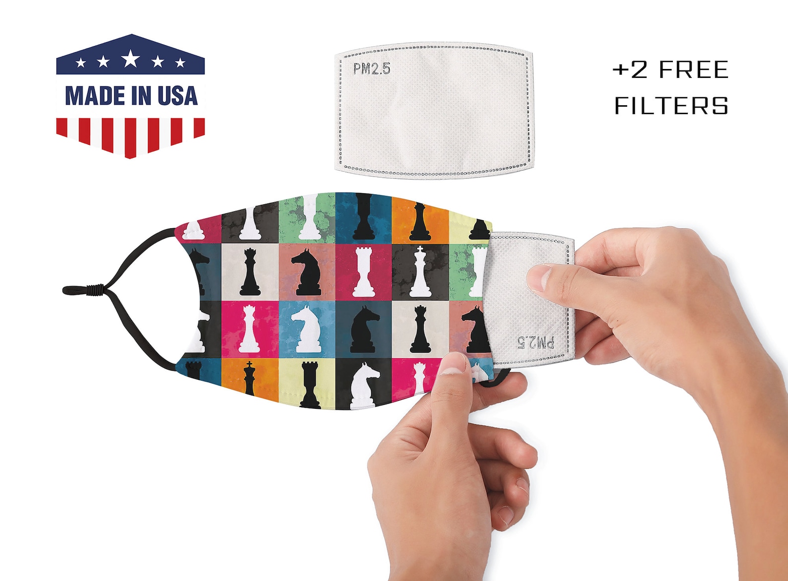 Chess Face Mask / Board Game Face Masks / Chess Mask / Nerdy - Etsy