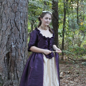 18th Century Ladies Gown- "elizabeth" - Etsy
