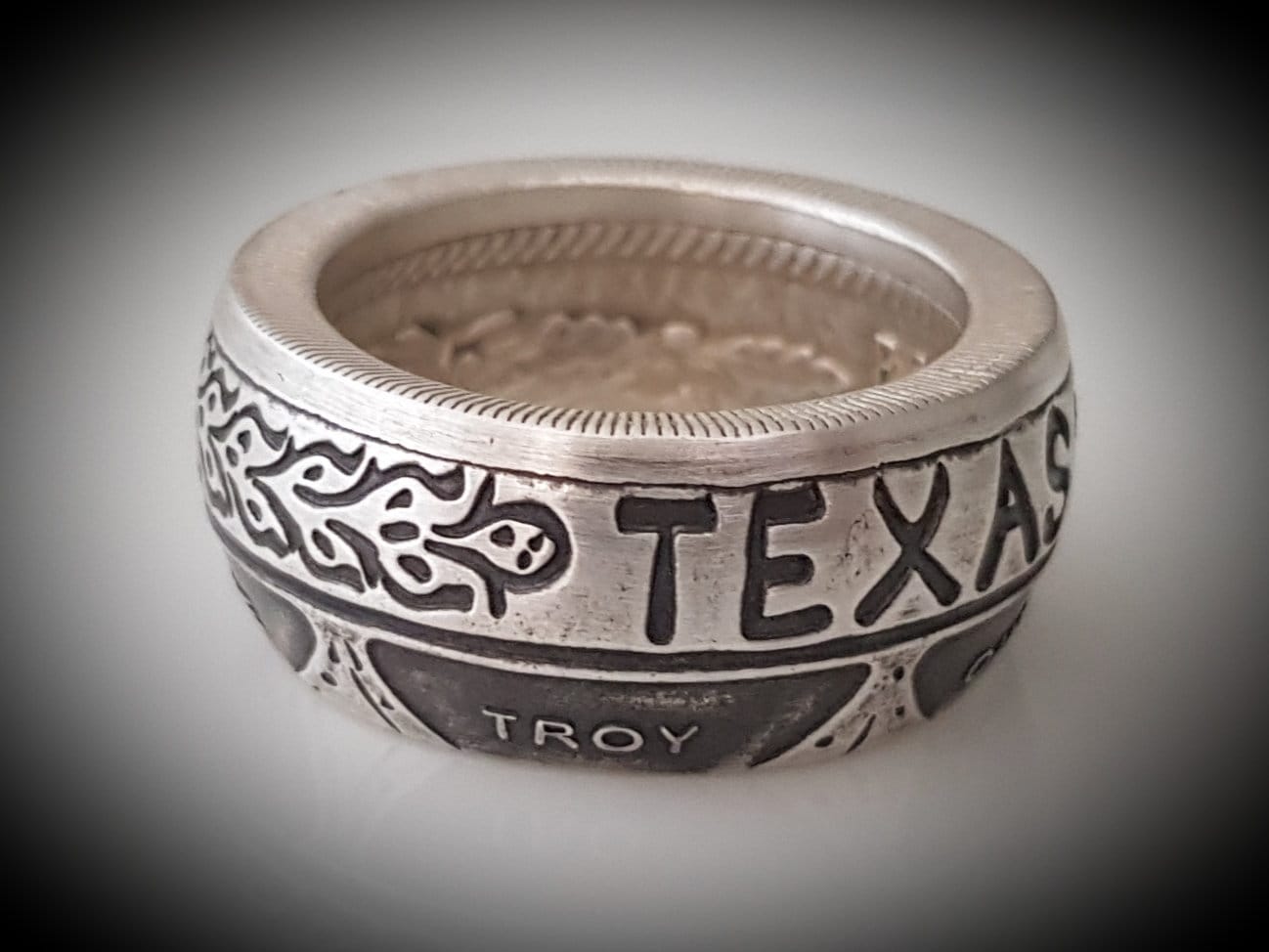 Coin Ring - Münzring - Texas Ranger- 1 Unze Silber - Etsy.de