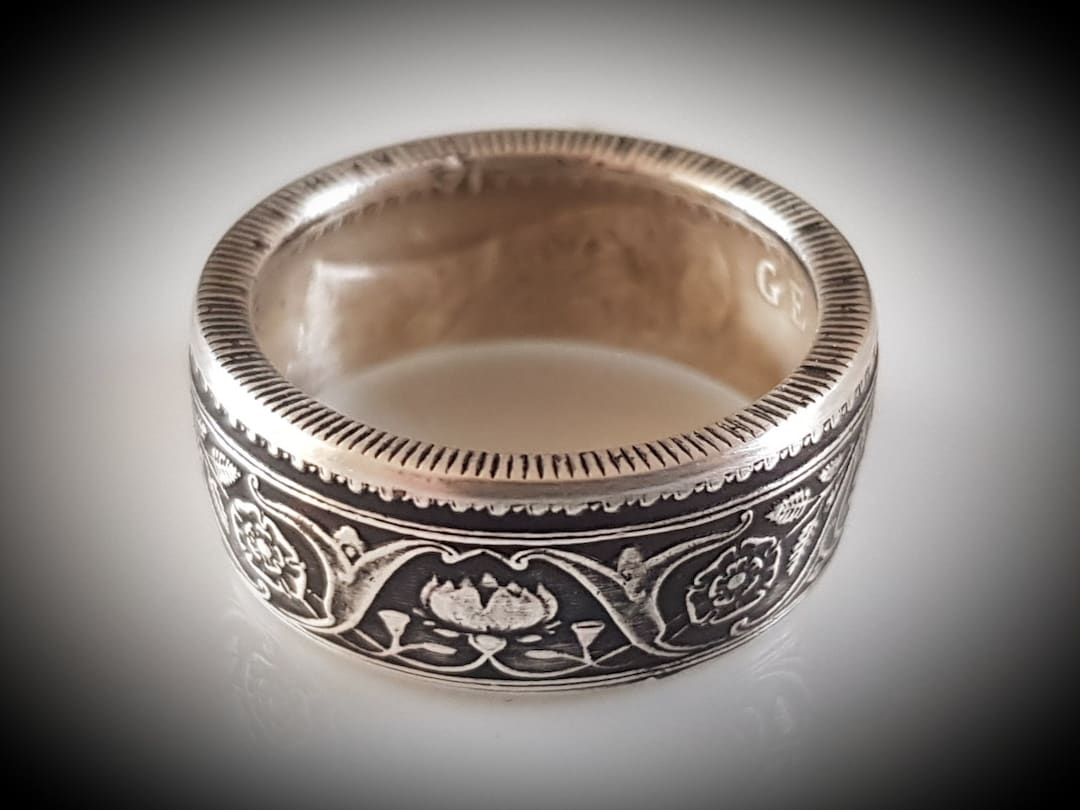 Coin Ring - Coin Ring - 1 Rupee / Rupee - British-india - 917/1000 ...