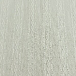 Undyed Cotton Fabric by Meter - White Fabric - Weavers Cloth - Textured ...