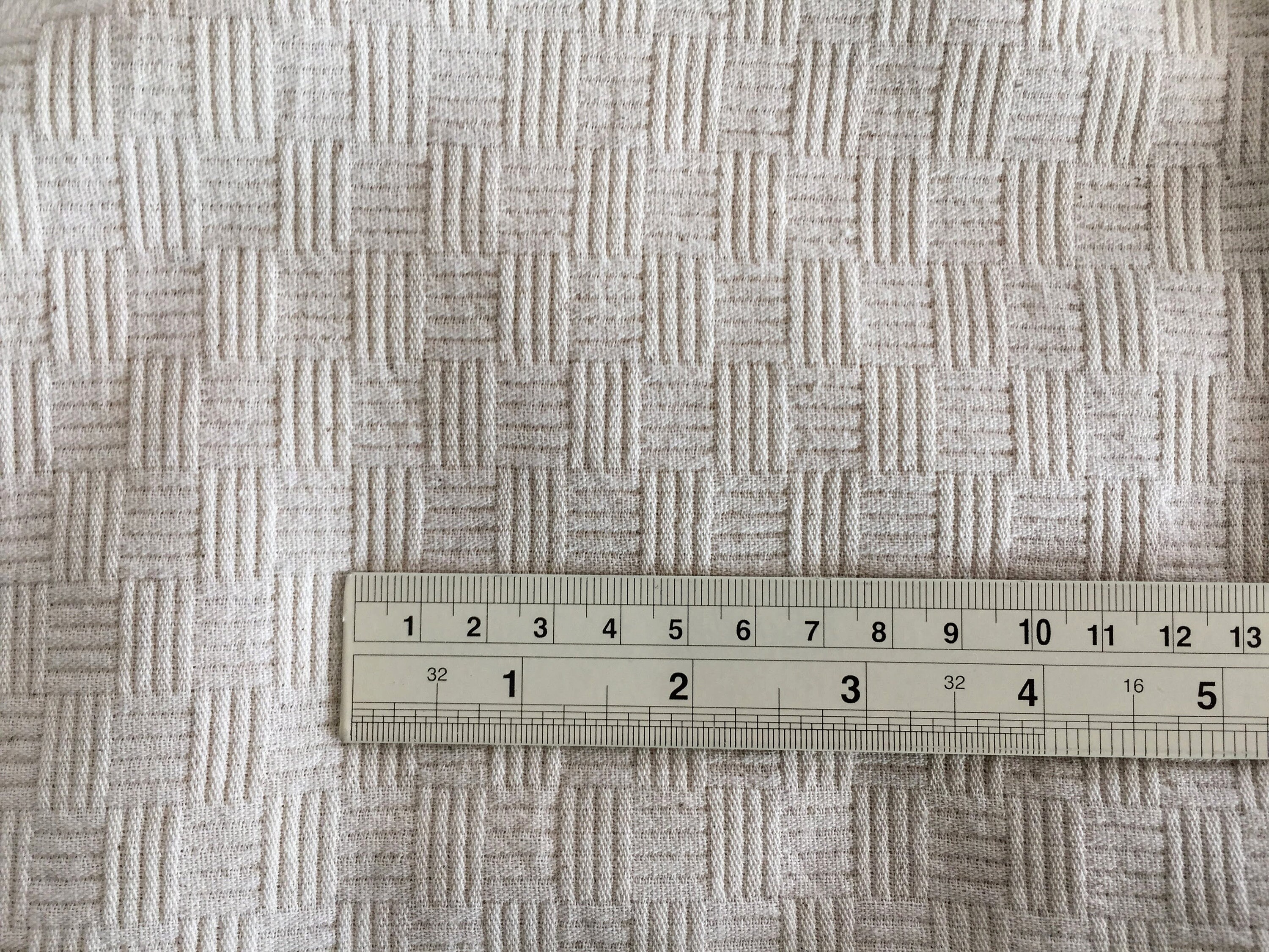 Undyed Cotton Fabric by the Yard Quilting Fabric White - Etsy