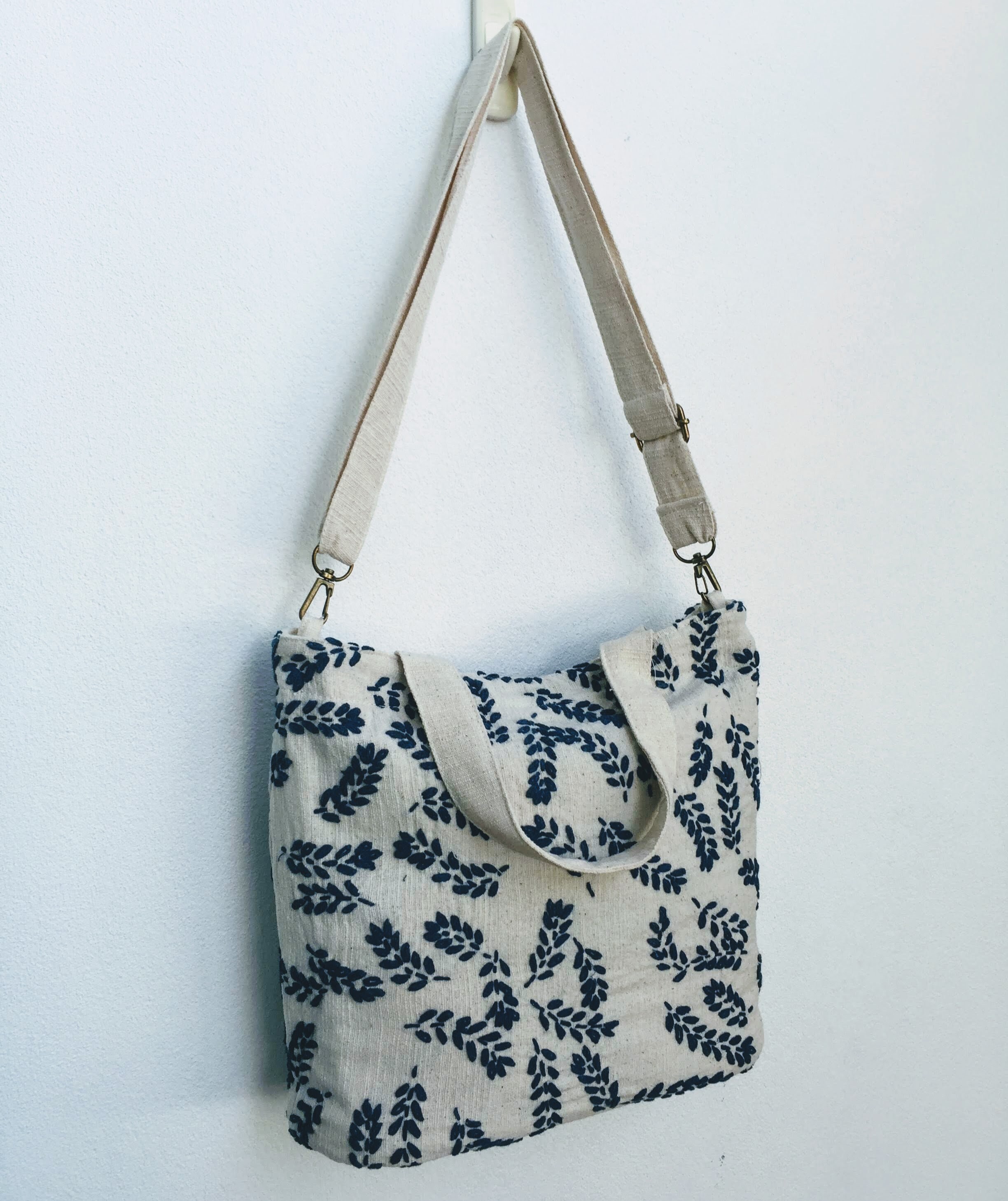 Hand Embroidered Small Tote Bag Small Cotton Bag Small | Etsy