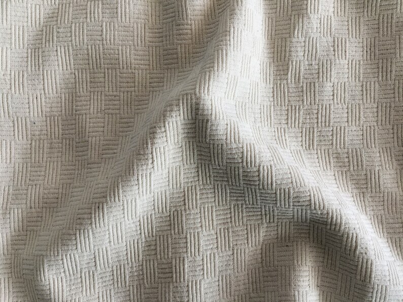 Undyed Cotton Fabric by the Yard Quilting Fabric White | Etsy