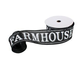 2.5 Wired Marijuana Leaf Ribbon, Black Canvas Ribbon With Beautiful ...