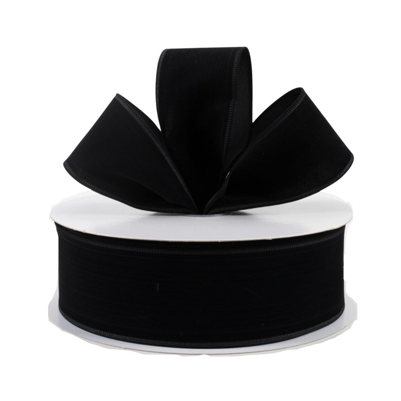 Black Velvet Ribbon - Etsy