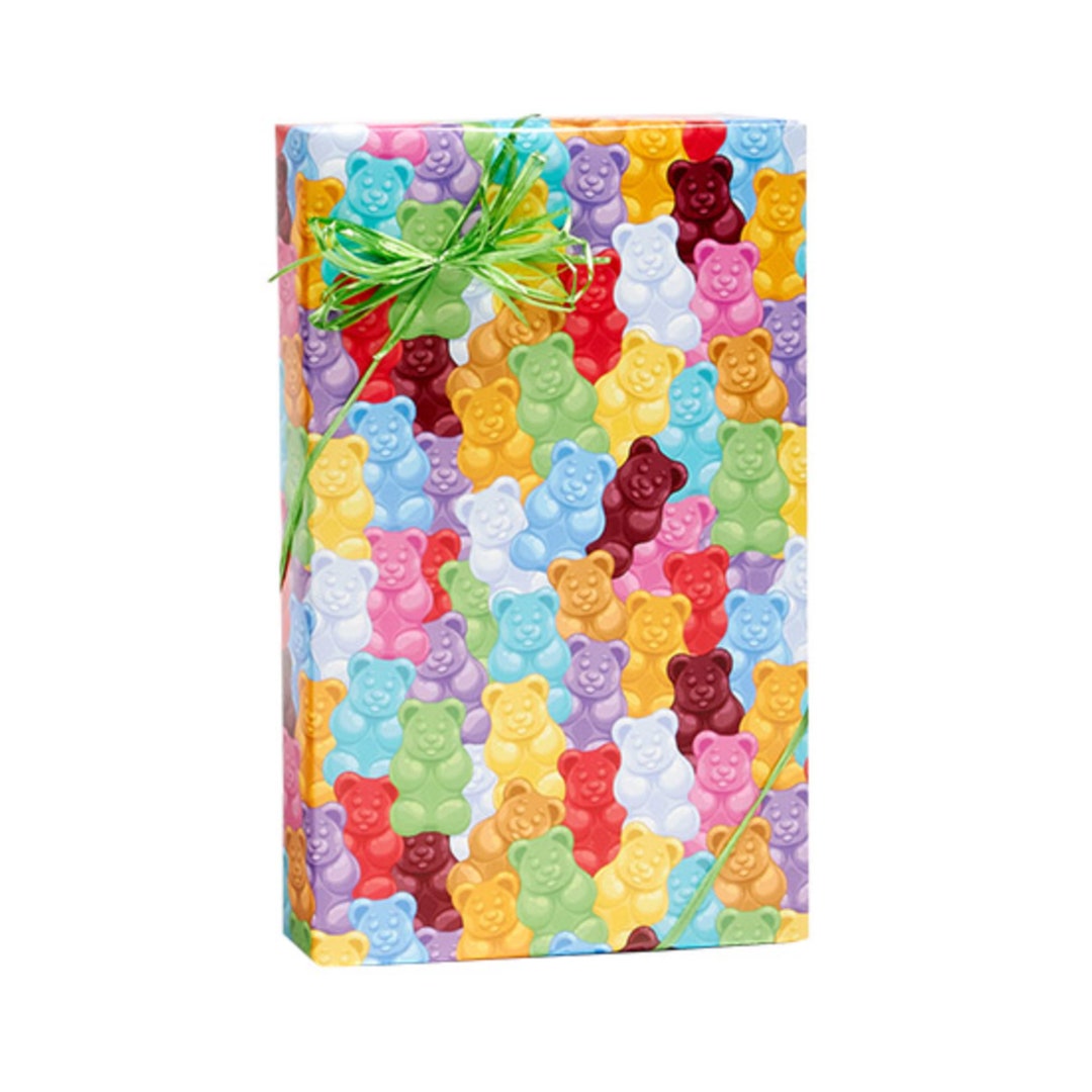 Gummy Bear Fruity Candy Bright Multicolor Gift Wrapping Paper - Etsy