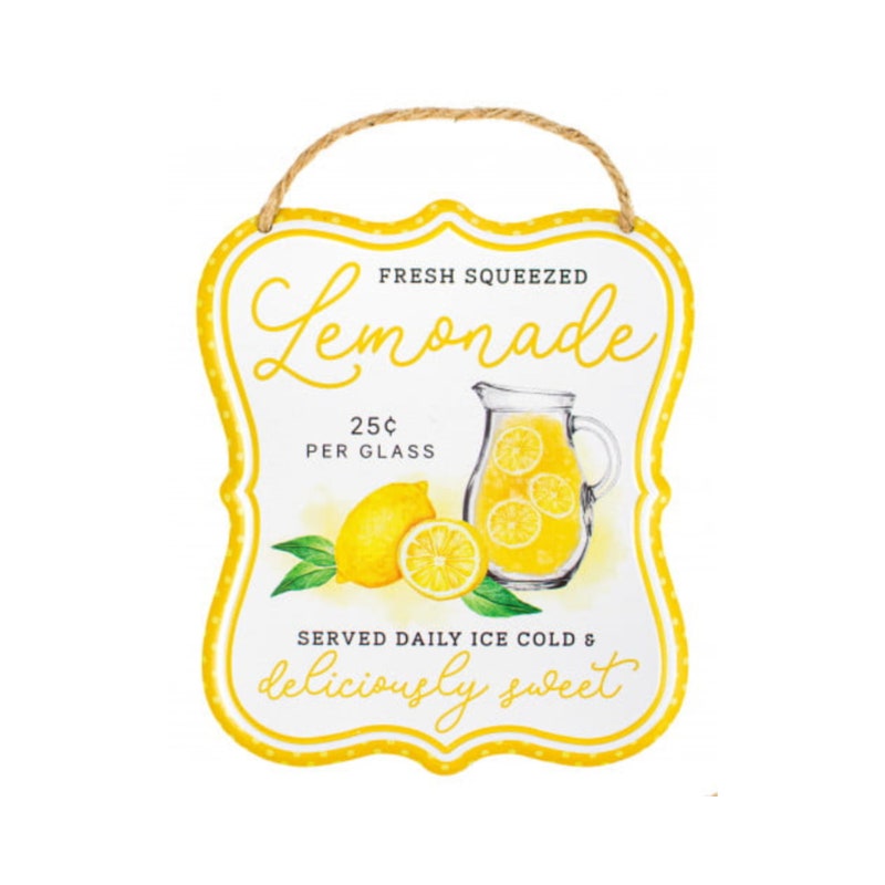Lemon Sign - Etsy