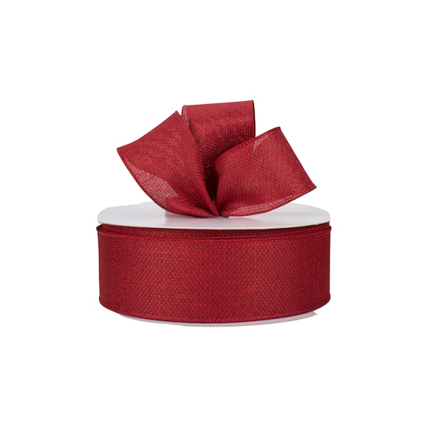 Burgundy Ribbon - Etsy