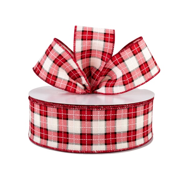 Plaid Ribbon - Etsy