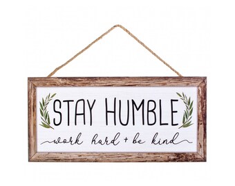 Work Hard Be Kind | Etsy