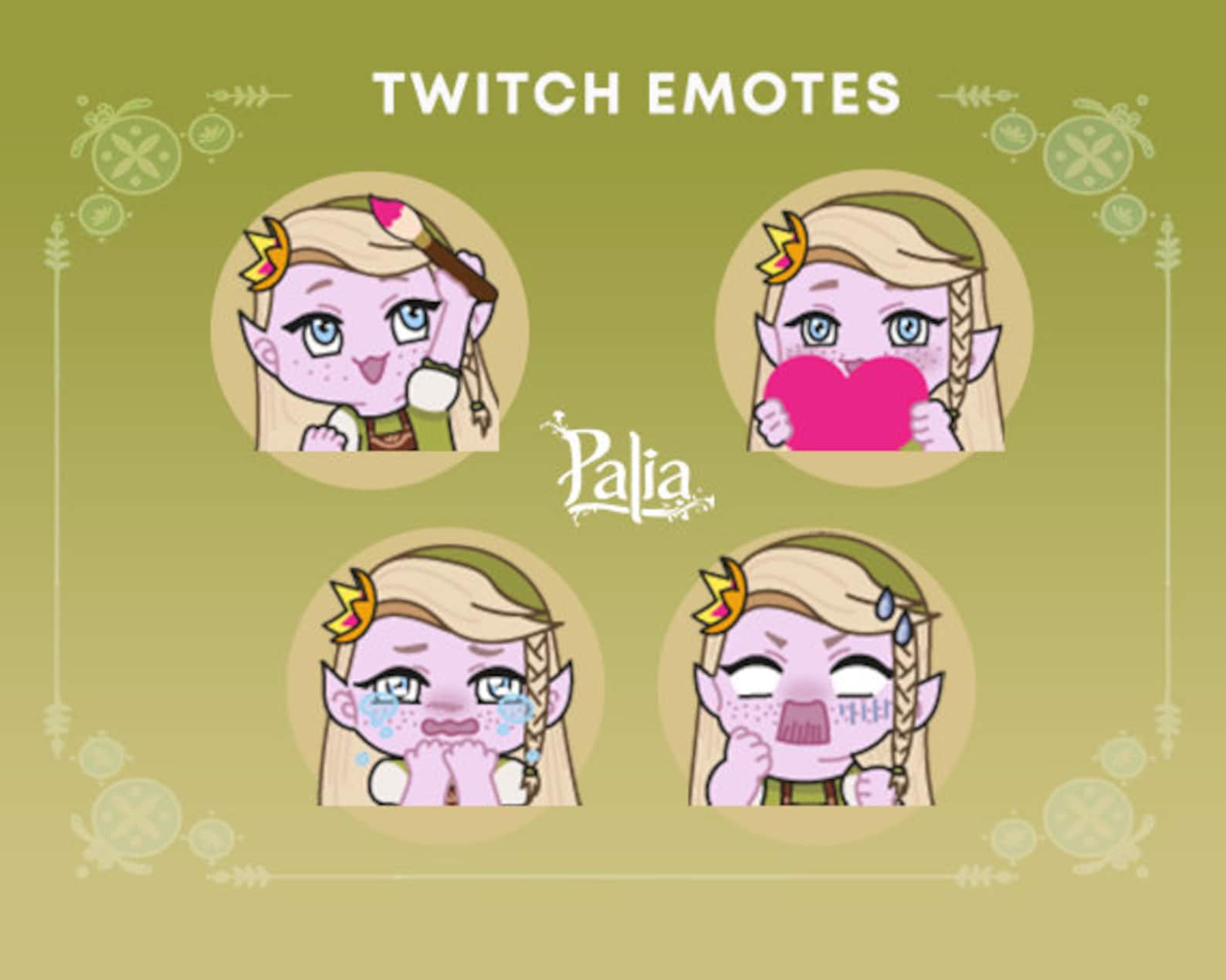 Palia Tish Villager Twitch & Discord Emotes - Etsy