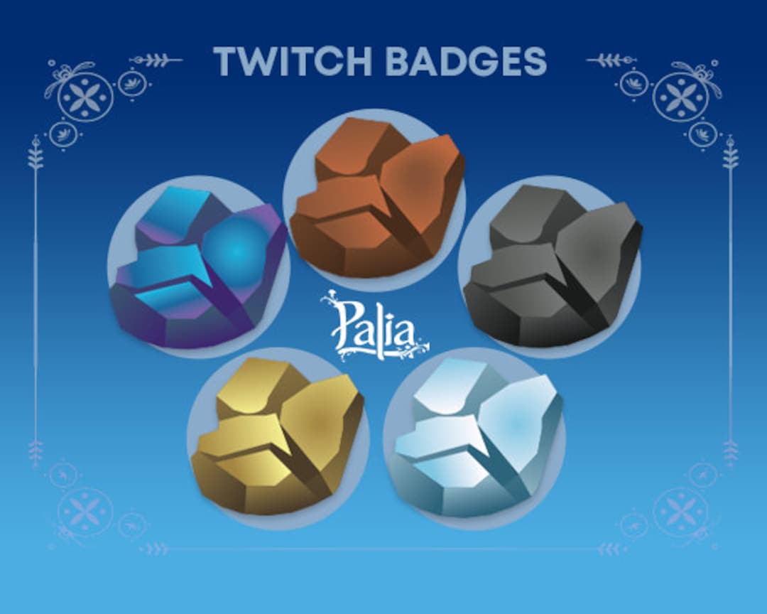 Palia 5 Ore Pebble Twitch & Discord Sub Badges - Etsy
