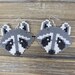 Racoon Earrings, 8 Bit Jewelry, Perler Bead Earrings. Dangle Earrings ...
