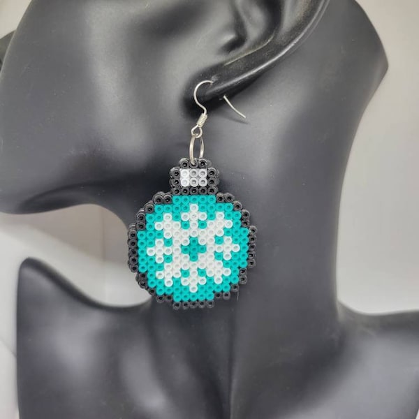 Perler Bead Earrings - Etsy