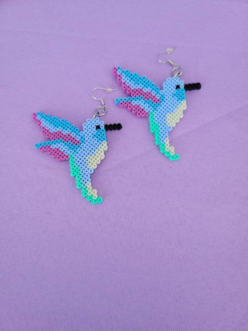Hummingbirds Perler Beads - Etsy