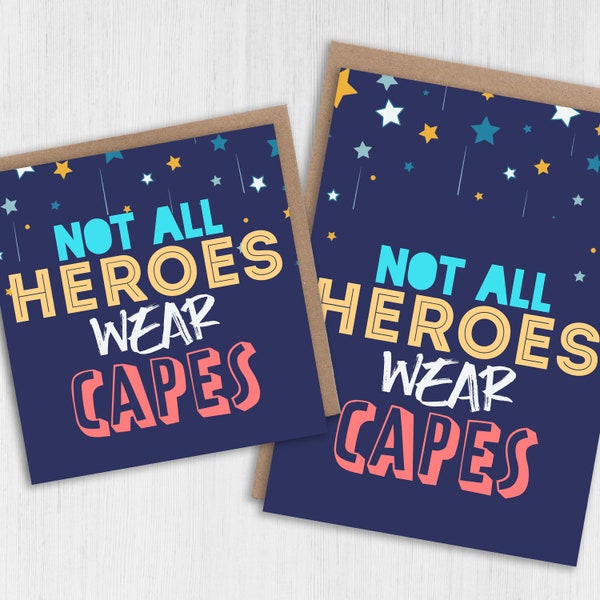 Superhero Thank You - Etsy UK