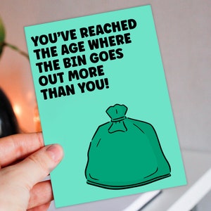Funny Rude, Old Age Old Man, Old Lady Birthday Card: You've Reached the ...