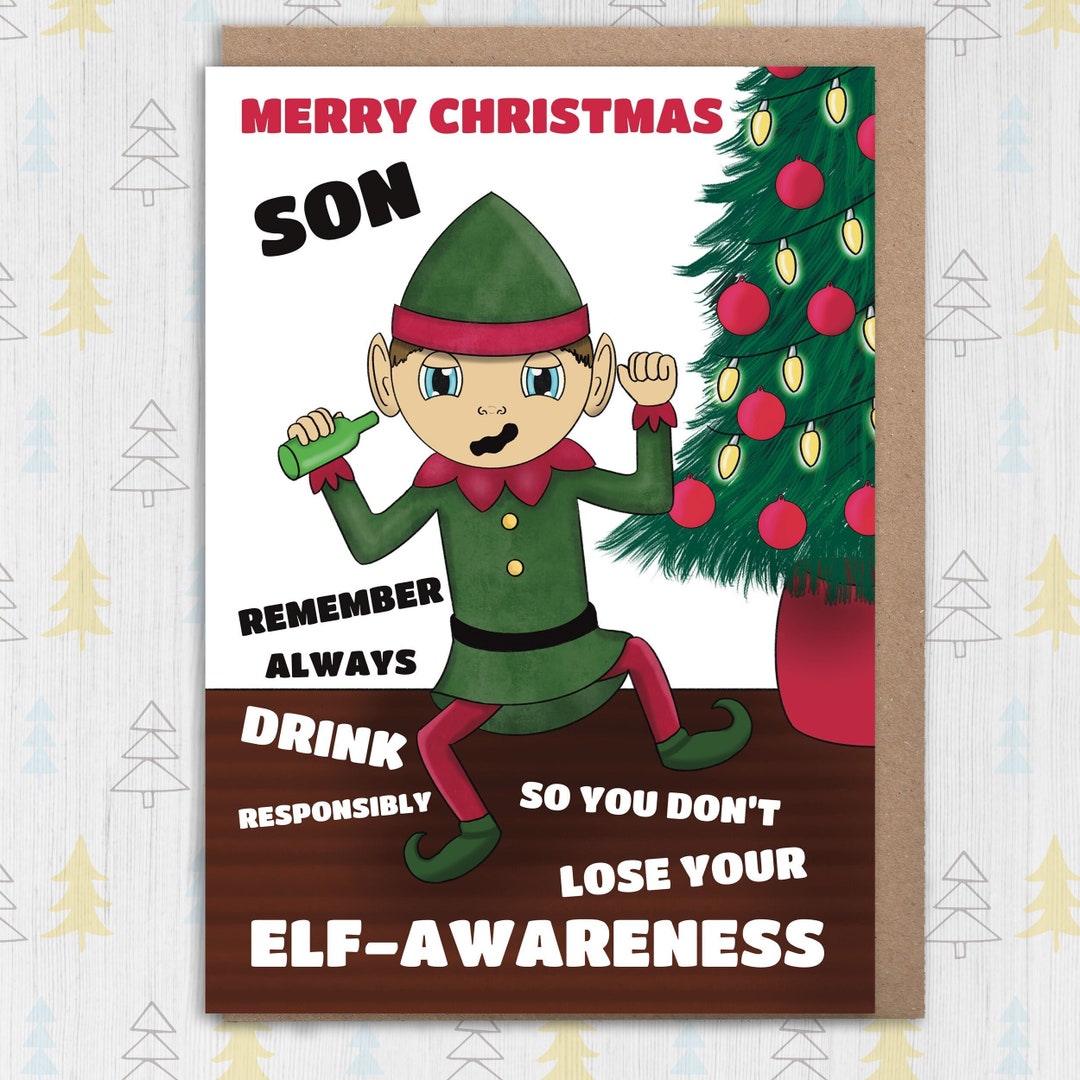 Don't Lose Your Elf-awareness Personalised Funny Elf - Etsy