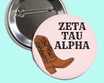 Zeta Tau Alpha Buttons - Etsy