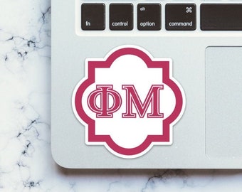 Phi Mu Sticker - Etsy