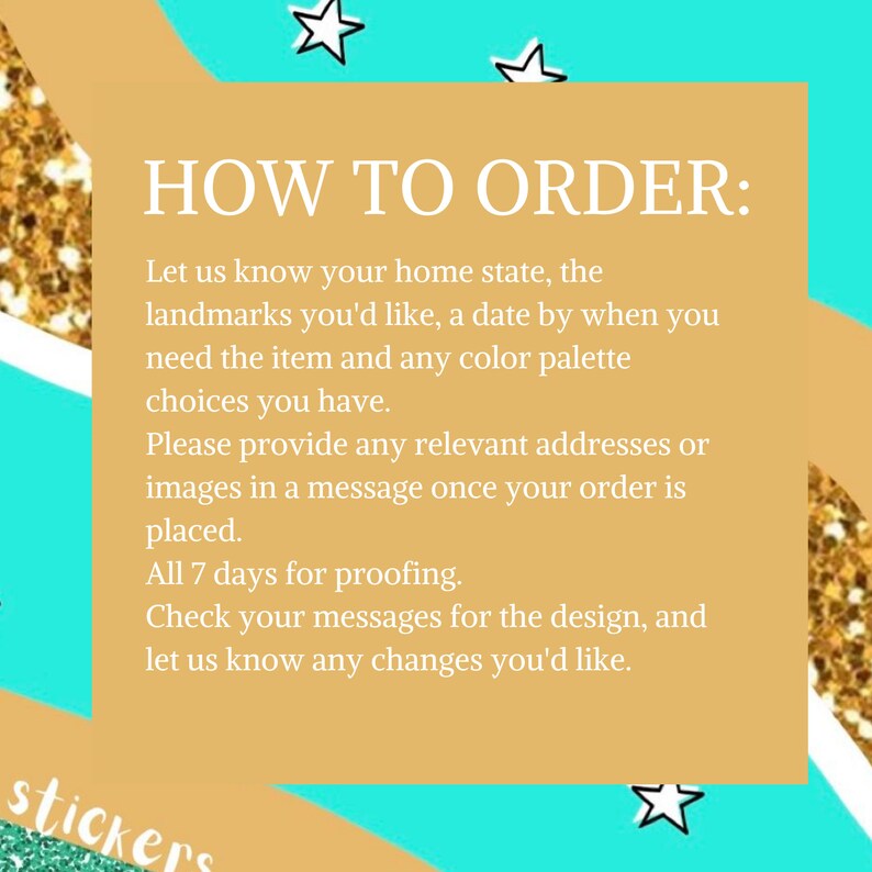 Custom State Landmark Map Custom College Custom House | Etsy