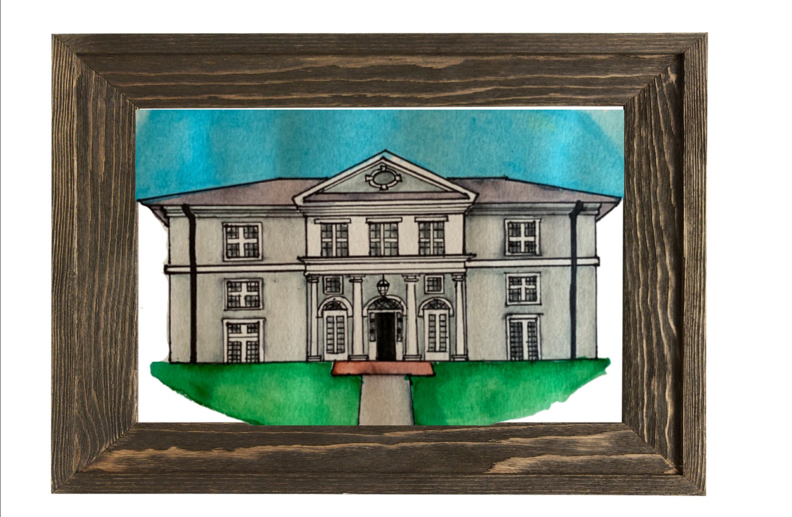 Custom House Watercolor Prints Perfect for Housewarming | Etsy