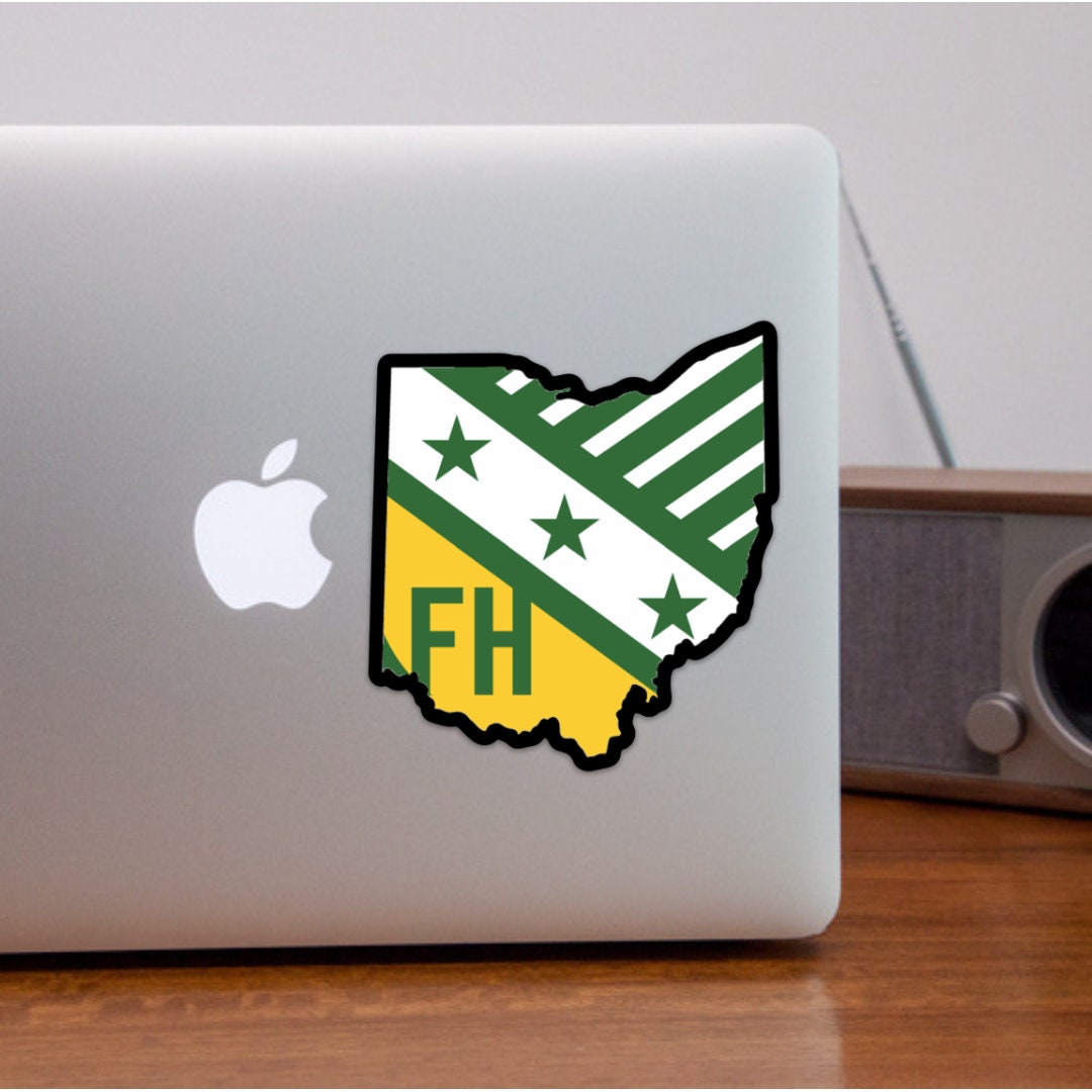 Farmhouse Fraternity Ohio State-shaped Sticker - Etsy
