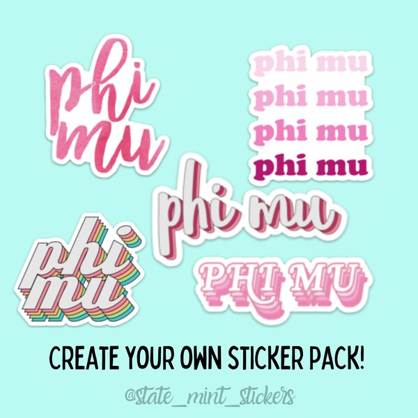 Phi Mu - Etsy