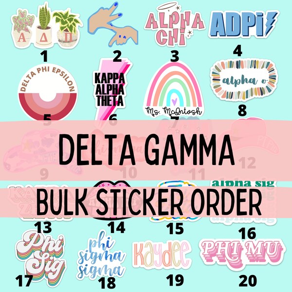 Delta Gamma - Etsy