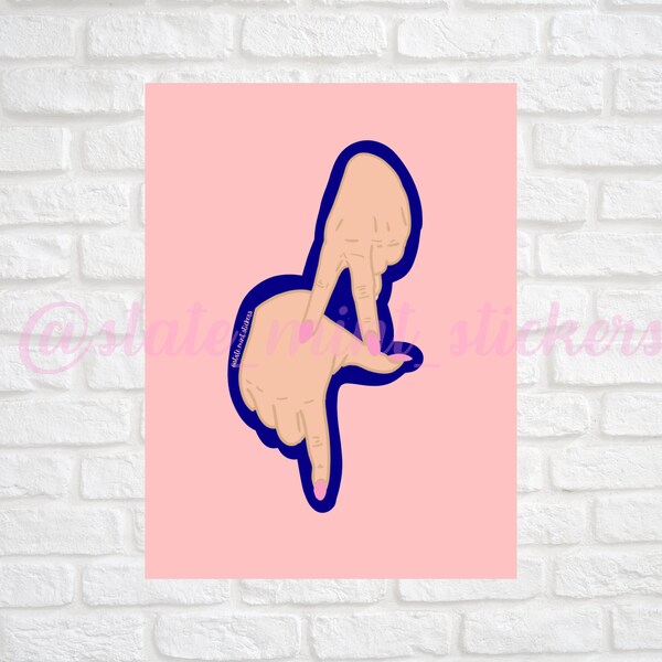 Delta Hand Sign - Etsy