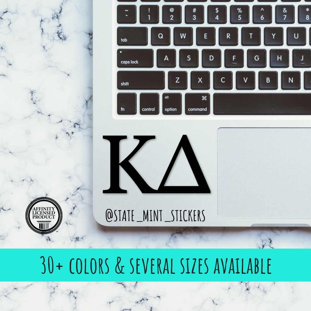 Kappa Delta Sorority Vinyl Transfer Decal / Sticker | Waterproof for ...