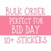 Chi Omega Chi O XO Chio Sorority Sticker Pack Perfect Big / - Etsy