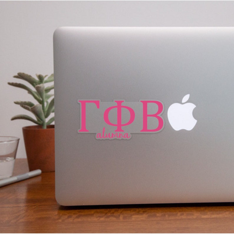 Gamma Phi Beta Sorority Greek Letters Alumna Sticker / Decal - Etsy