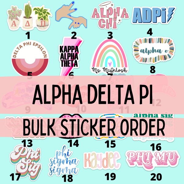 Alpha Delta Pi - Etsy