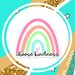 CHOOSE KINDNESS Pastel Rainbow Sticker / Decal 4 Tall - Etsy